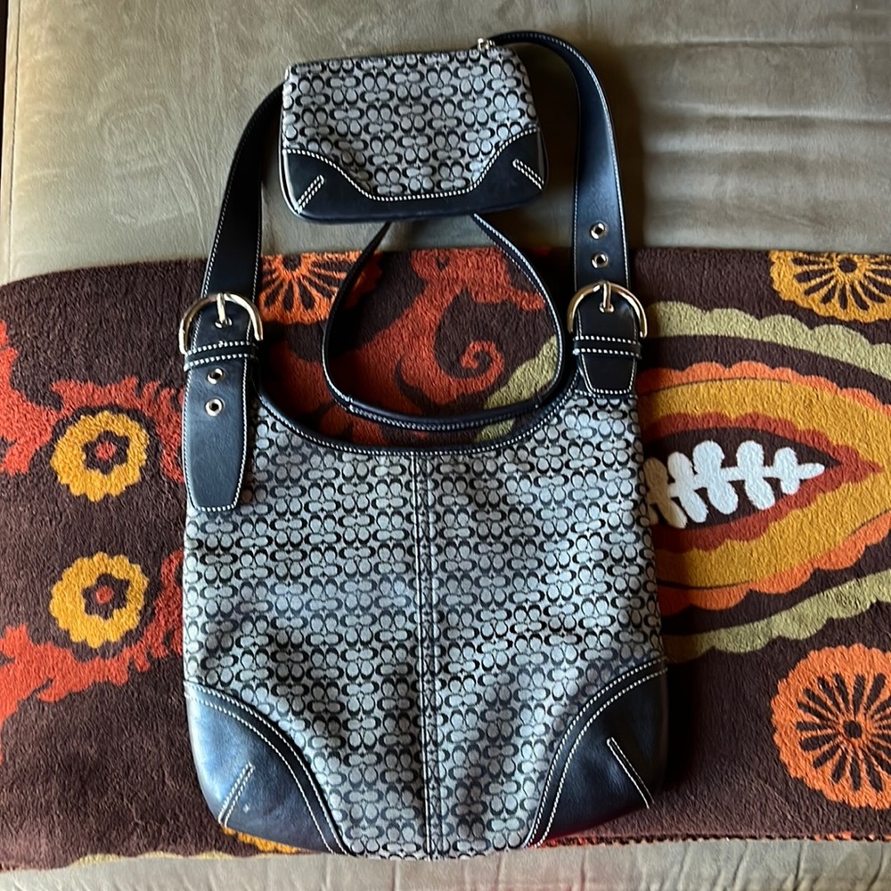Coach Crossbody Bag With Coin Purse - Gem